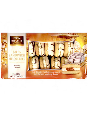 Blueberry Cream Jaffa Sandwich Cookies Kirsch - Feiny Biscuit - 380g ...