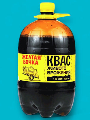 Kvas Kbac - Yellow Barrel - 1.5L – Elona Market