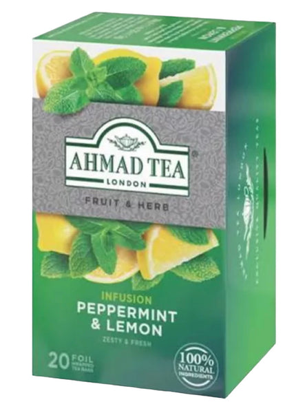 Peppermint and Lemon tea - Ahmad Tea - – Elona Market