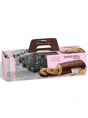 Tiramisu Swiss Roll - Massimo - 10.58 oz – Elona Market