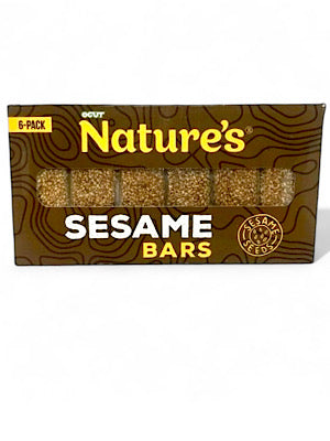 Sesame Bars - Natures - 96g – Elona Market