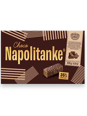 Chocolate Covered wafers Napolitanke - Kras - 250g – Elona Market
