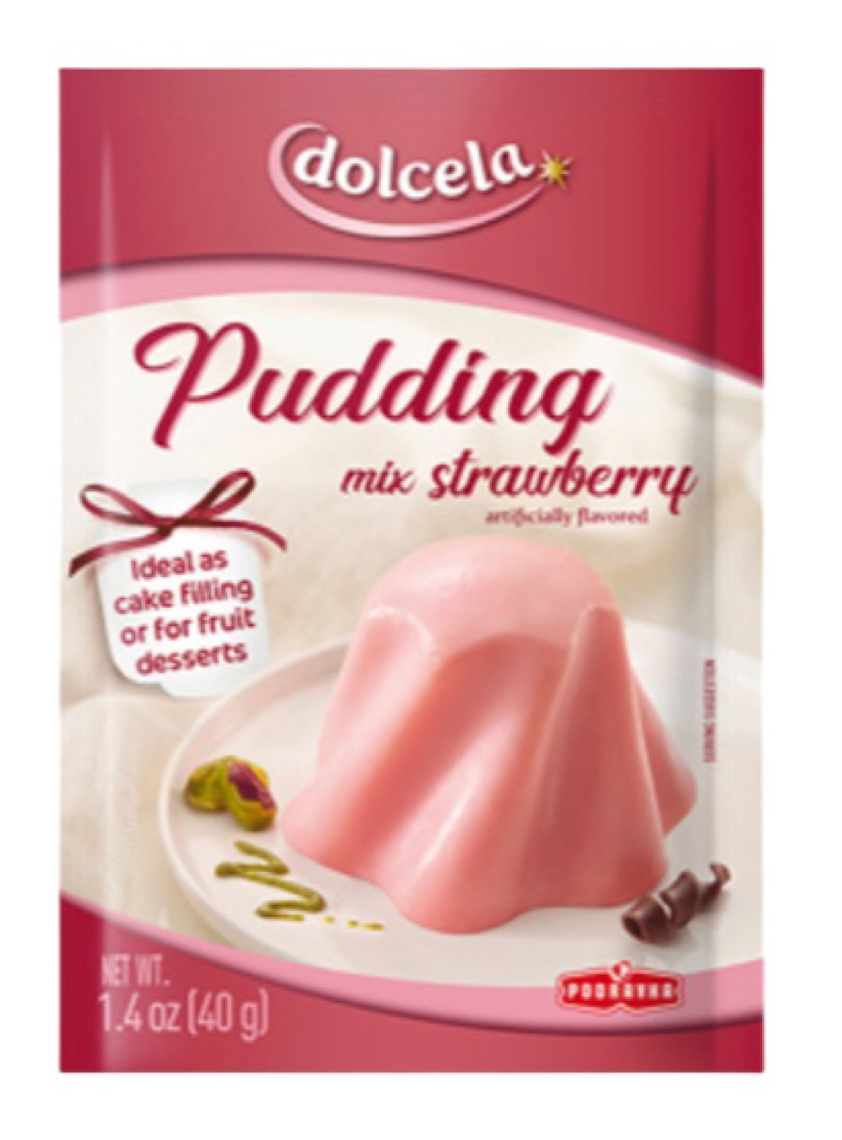 Strawberry Pudding Dolcela - Podravka - 40g – Elona Market