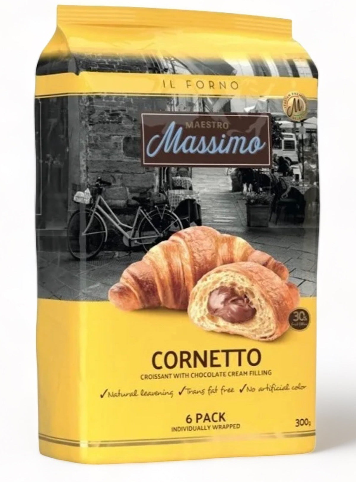 Croissants with Chocolate Cream Filling - Massimo - 300g – Elona Market